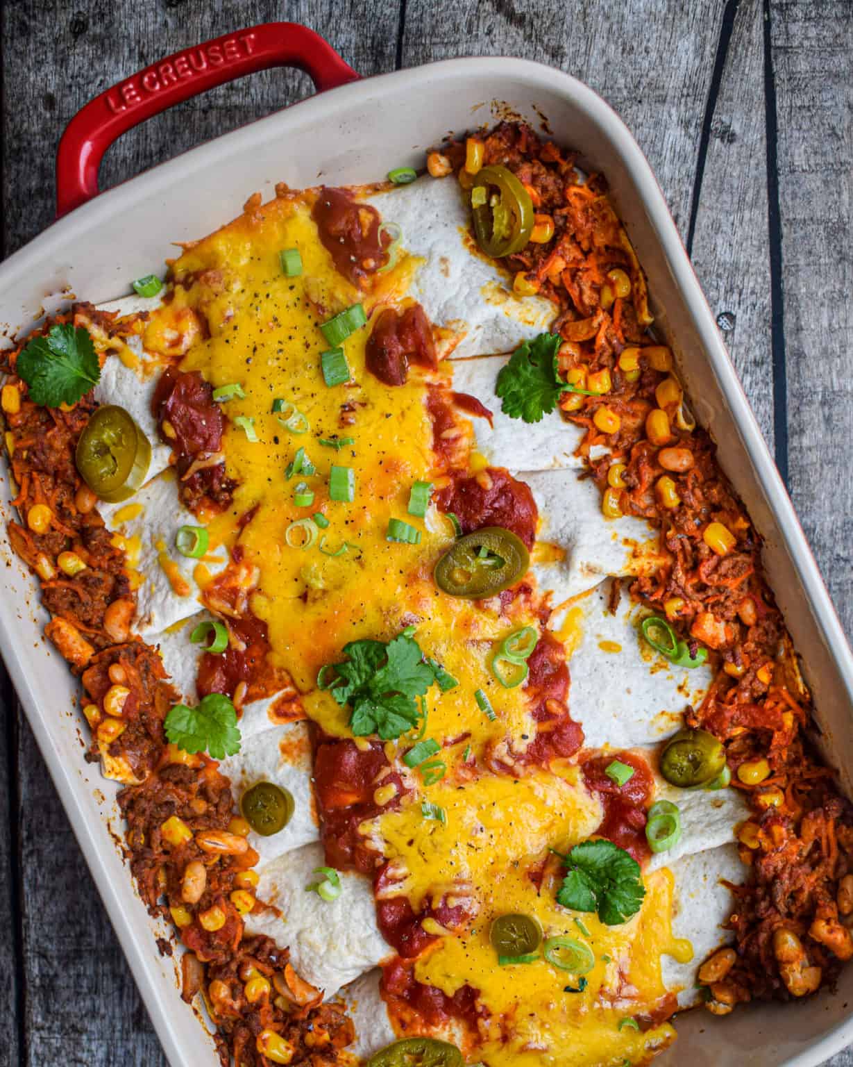 Simple enchiladas med oksekød på 25 minutter - Emma Olsen