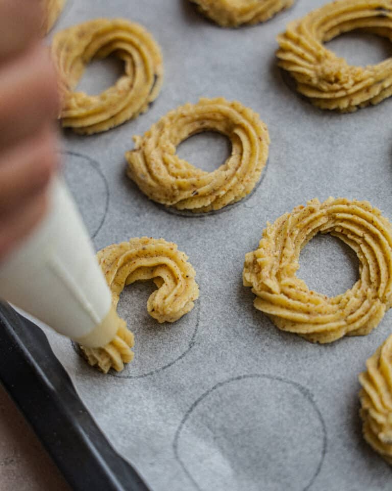 De bedste vaniljekranse - store, sprøde og flotte