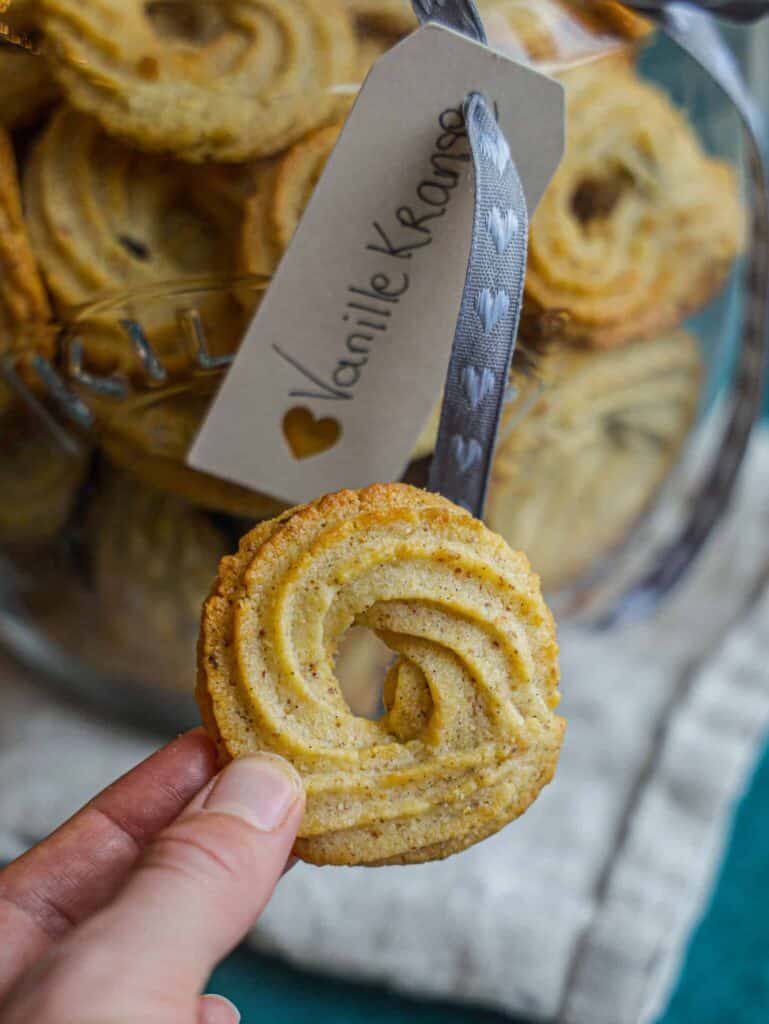 De bedste vaniljekranse - store, sprøde og flotte