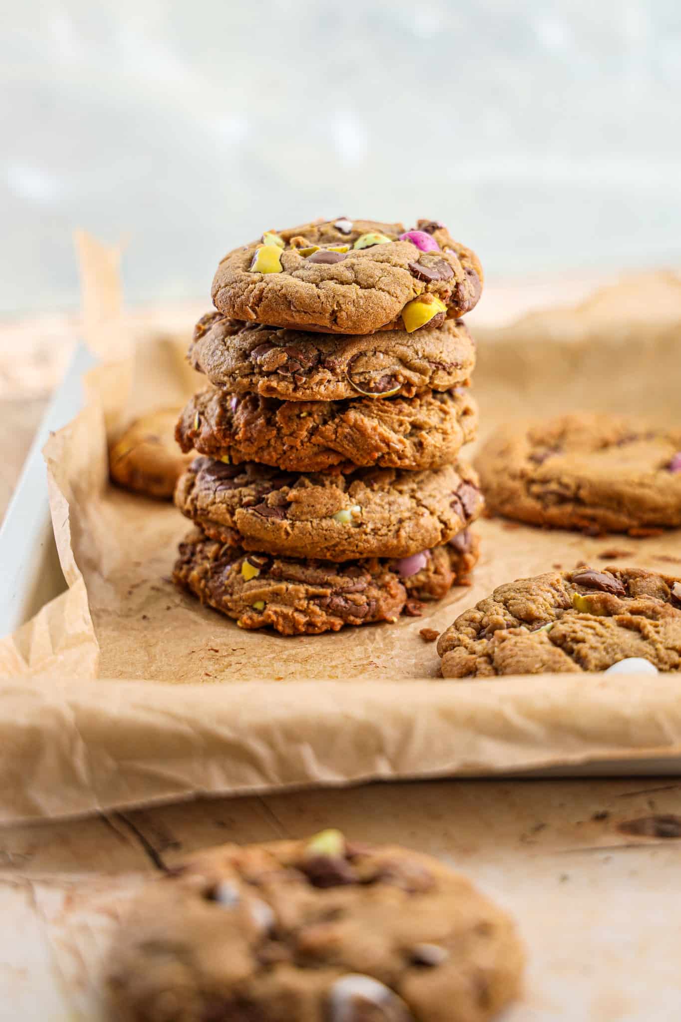Påske Cookies - sprøde cookies med påskeæg