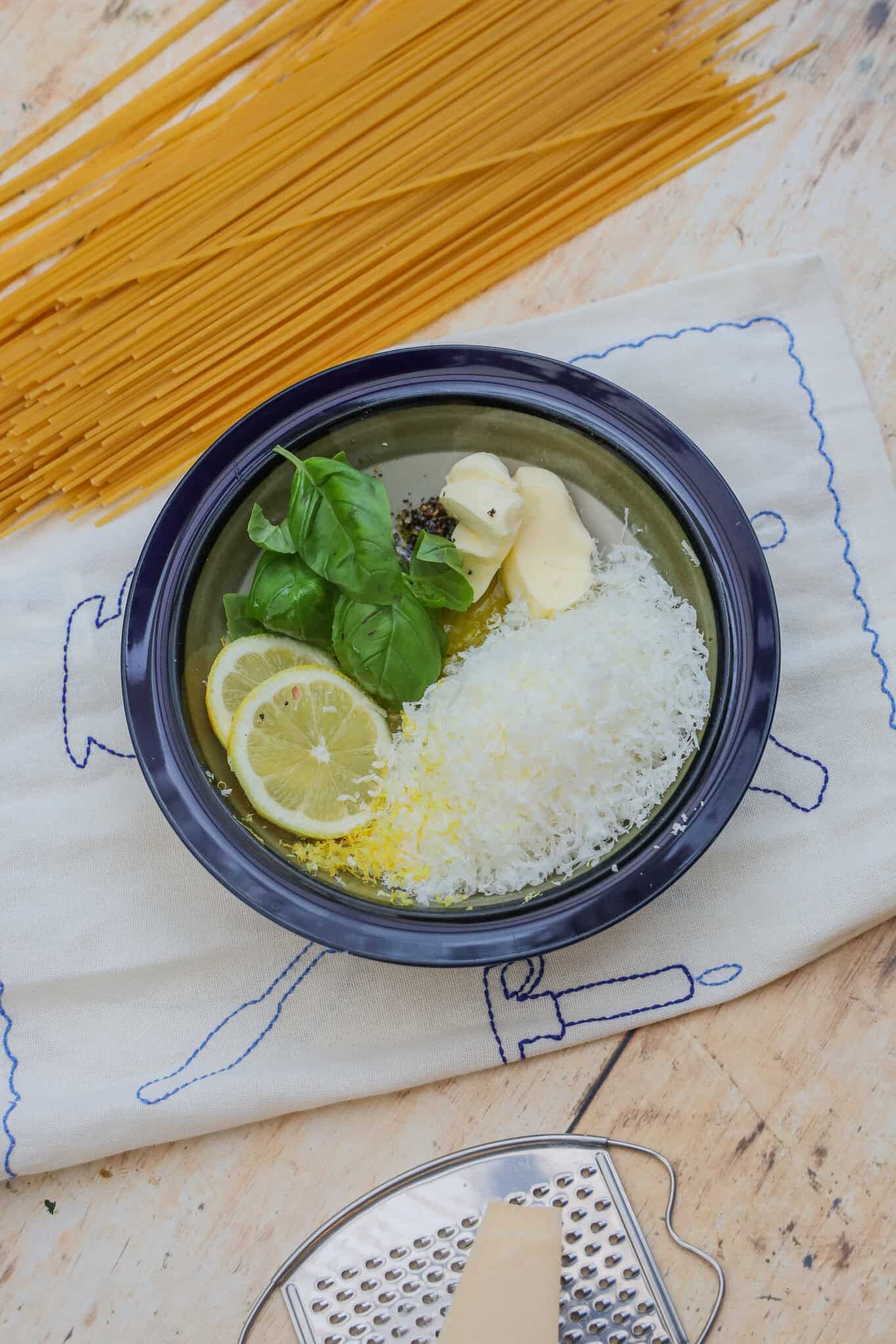 Citronpasta på 15 minutter - frisk og lækker pasta med citron